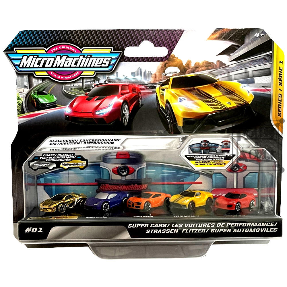 #01 Super Cars super rare - Micro Machines & Micro Aggression Database