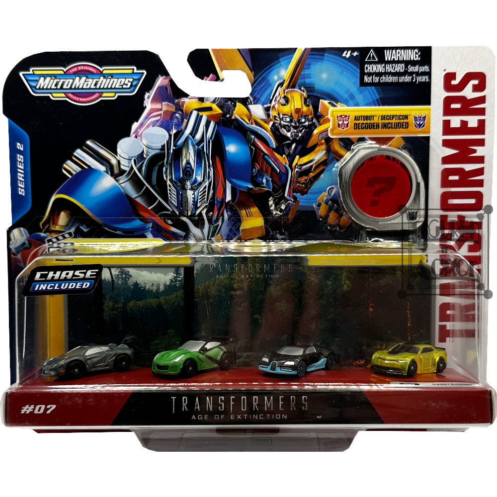 Transformers Movie Scenes 4 Pack #7 CHASE - Micro Machines & Micro ...